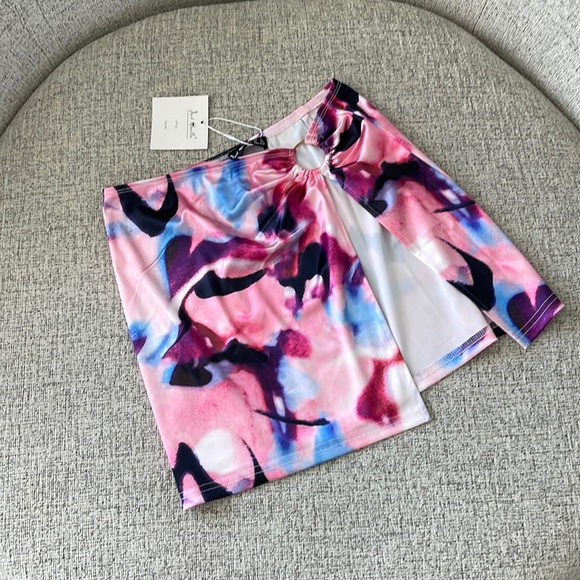 Skirts | Abstract Mini Skirt | Poshmark